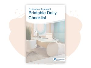 Executive Assistant Templates (Free Downloads)